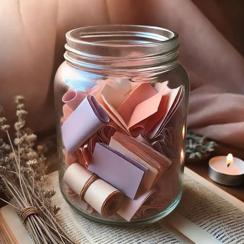 How to Make a Positive Energy Jar | The Happy Journals