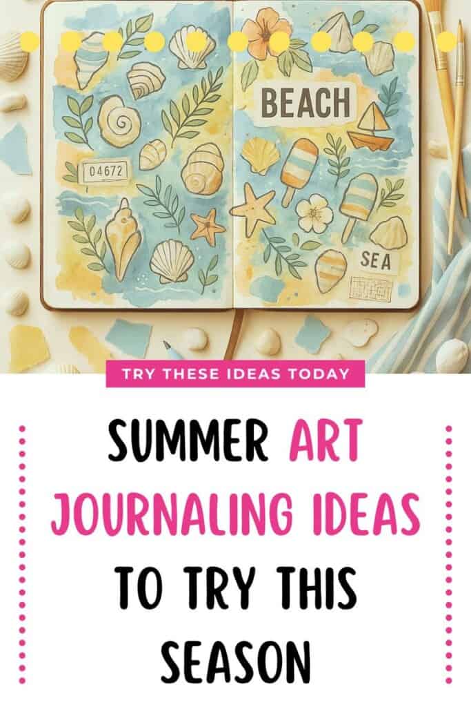 Summer Art Journaling Ideas to Spark Creativity | The Happy Journals