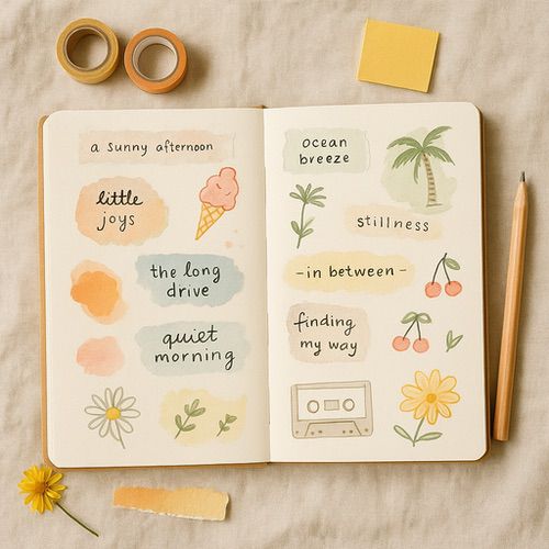 Summer Review Journaling Ideas to Reflect and Reset | The Happy Journals