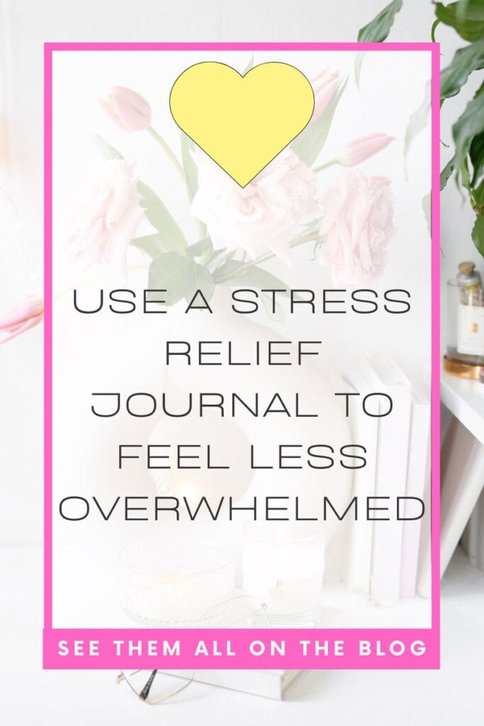 How a Stress Relief Journal Can Help You Manage Stress