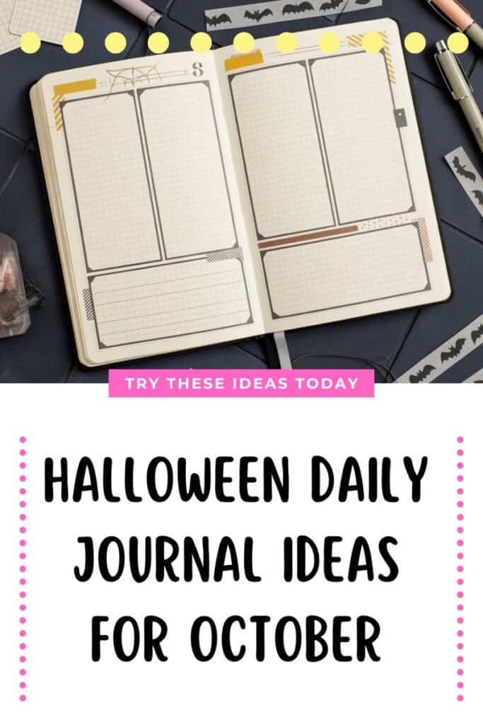 Halloween Daily Journal: 31 Days of Spooky Inspiration