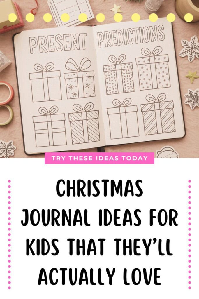 Christmas Journal Ideas for Kids They’ll Actually Enjoy