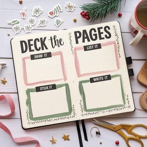 Journal Pages and Spreads | The Happy Journals