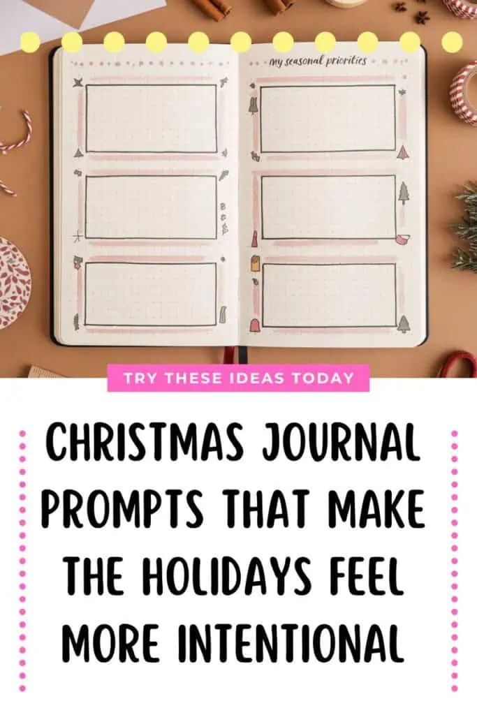 Christmas Journal Prompts for a More Intentional Holiday