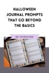 25 Halloween Journal Prompts To Inspire Your Spooky Side