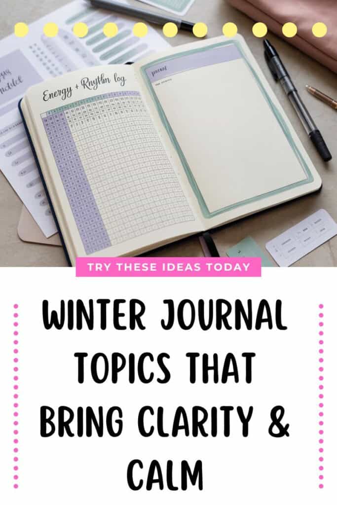 Winter Journal Topics For Self-Reflection and Clarity