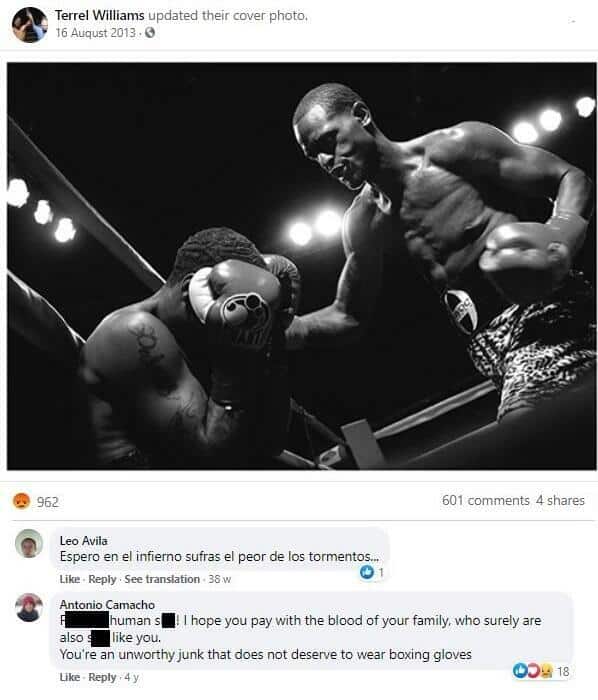 Terrel Williams intensely abused years after Prichard Colon fight ...