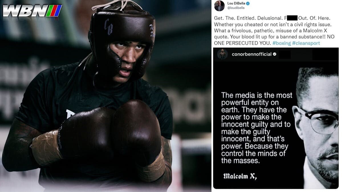Conor Benn shredded for Malcolm X quote as BBBofC raise probe - World ...
