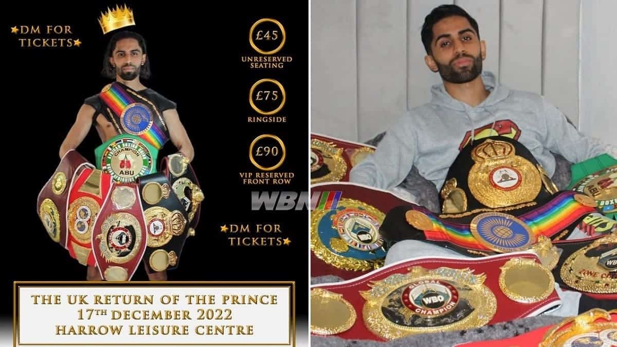 Prince Patel UK fight off as opponent scales massively overweight ...