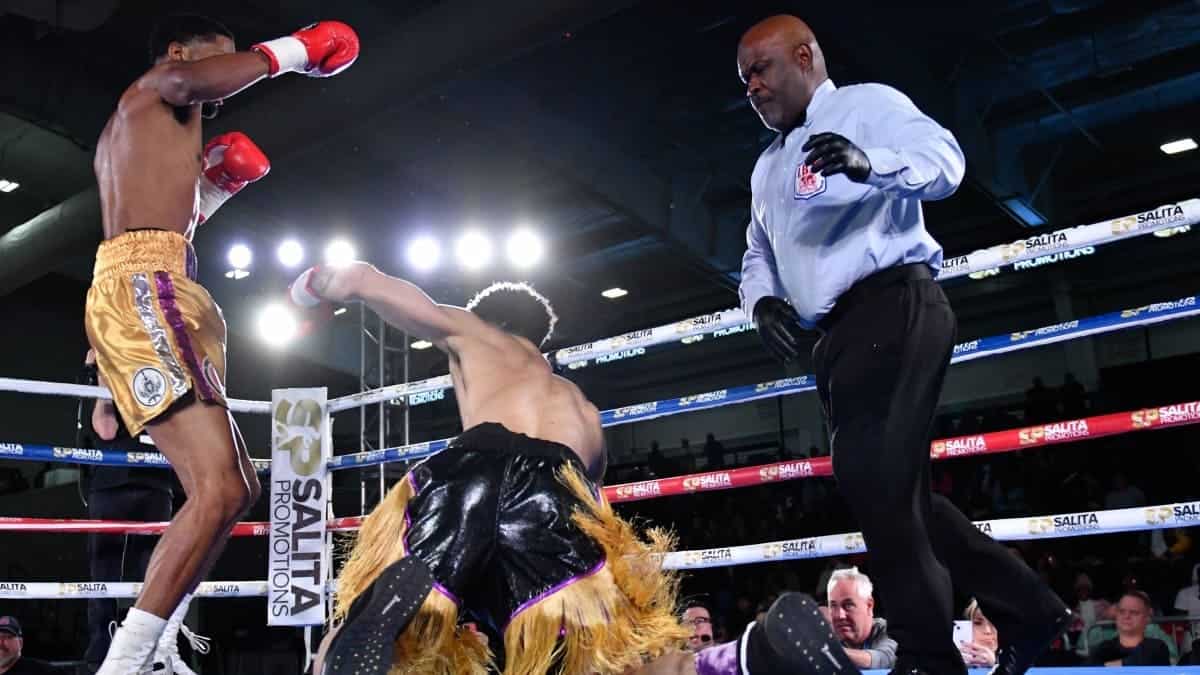 Big Time Boxing USA results: Holmes stops Harrington - World Boxing News