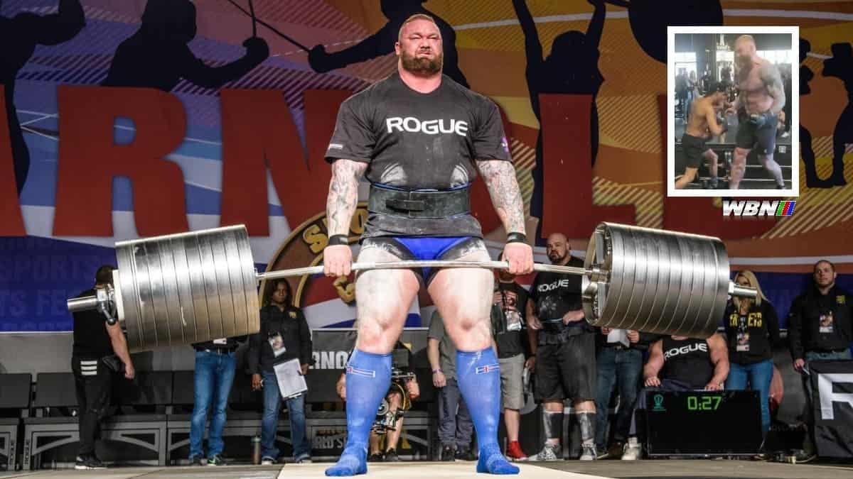 Heavyweight strongman boxer lifts 1006lbs to shock the world - World ...