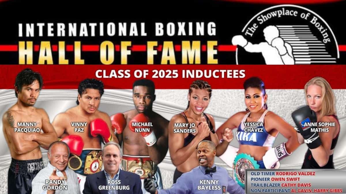 Manny Pacquiao, Vinny Paz among Hall of Fame Class of 2025 - World Boxing News