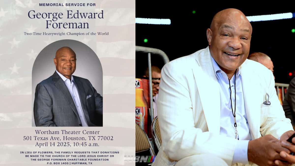 George Foreman Memorial Service to be held April 14 - World Boxing News