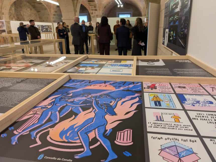 “Galicia, unha escola”, a exposición que conmemora os 50 anos da ETSAC ...