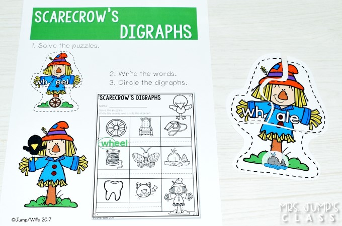 Scarecrow themed lesson plans