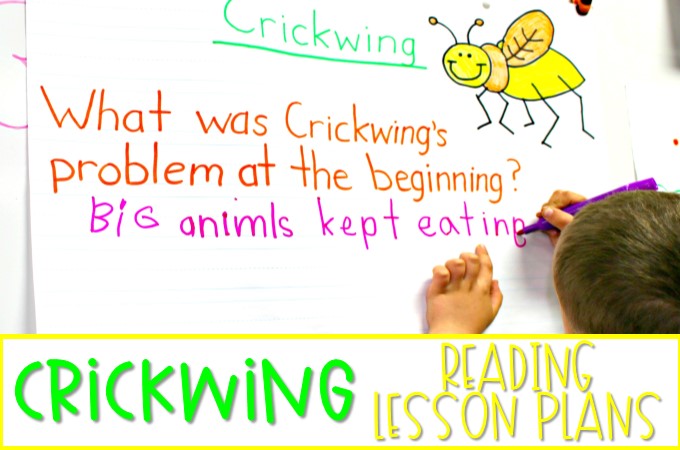 Crickwing Reading Comprehension Lesson Plans K-2
