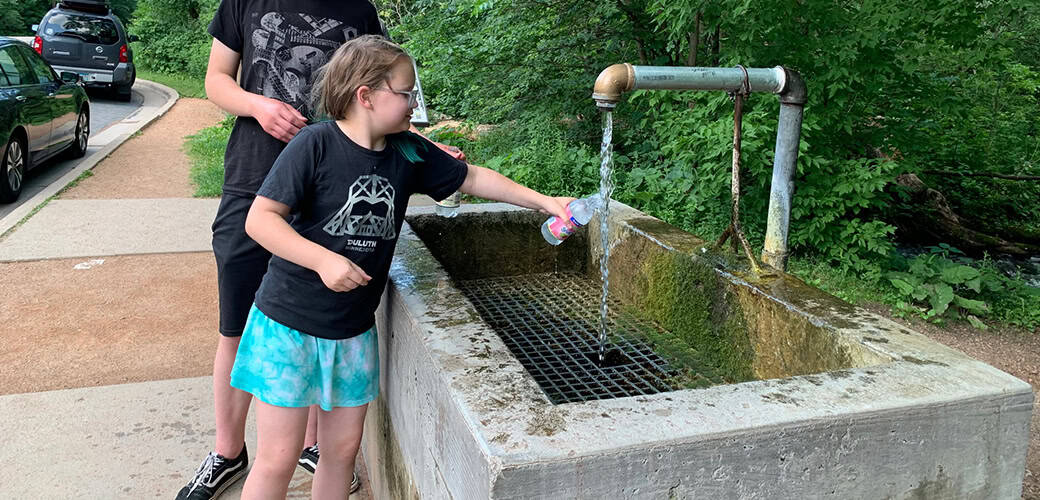 Fredrick-Miller Spring... free spring water for more than 100 years ...