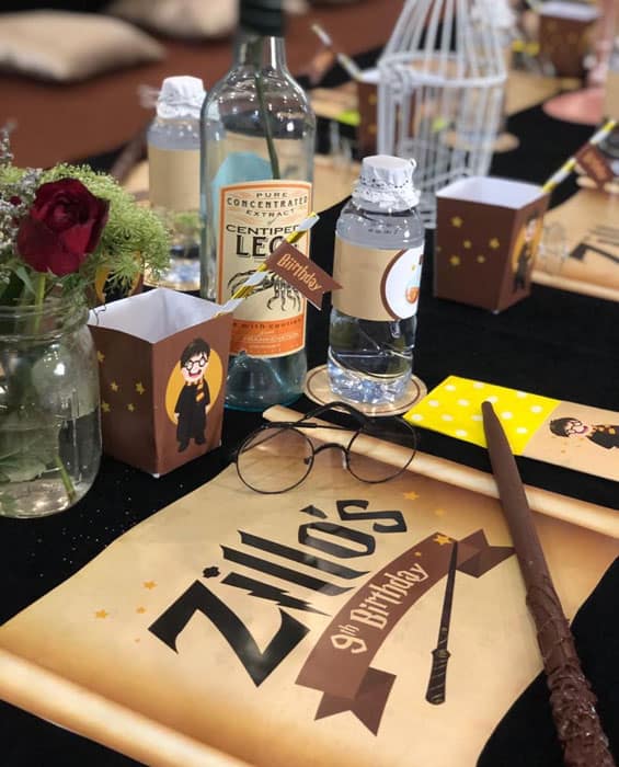 Magical Harry Potter Table Decor Ideas For Your Next Party - Stylish ...