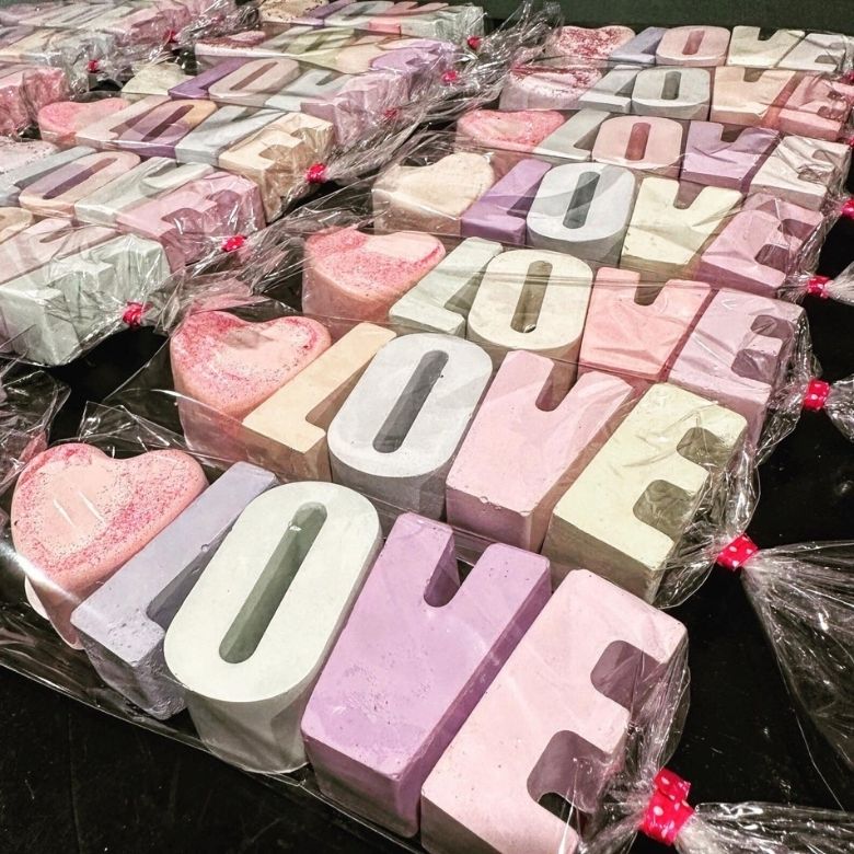 DoodlebirdNY LOVE Sidewalk Chalk Set - Drew & Jonathan