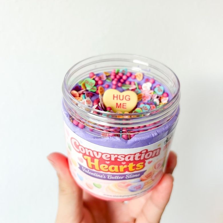 Thinkplaymagic Conversation Heart Butter Slime - Drew & Jonathan
