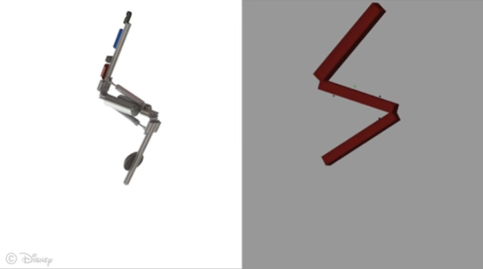 Stickman: Disney's Human Scale Acrobatic Robot | Chip and Company