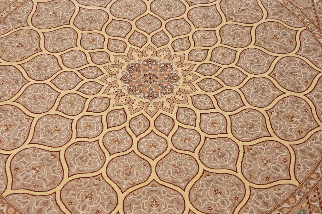 Dome Design Rug | Persian Isfahan Gonbad Toranj Rug