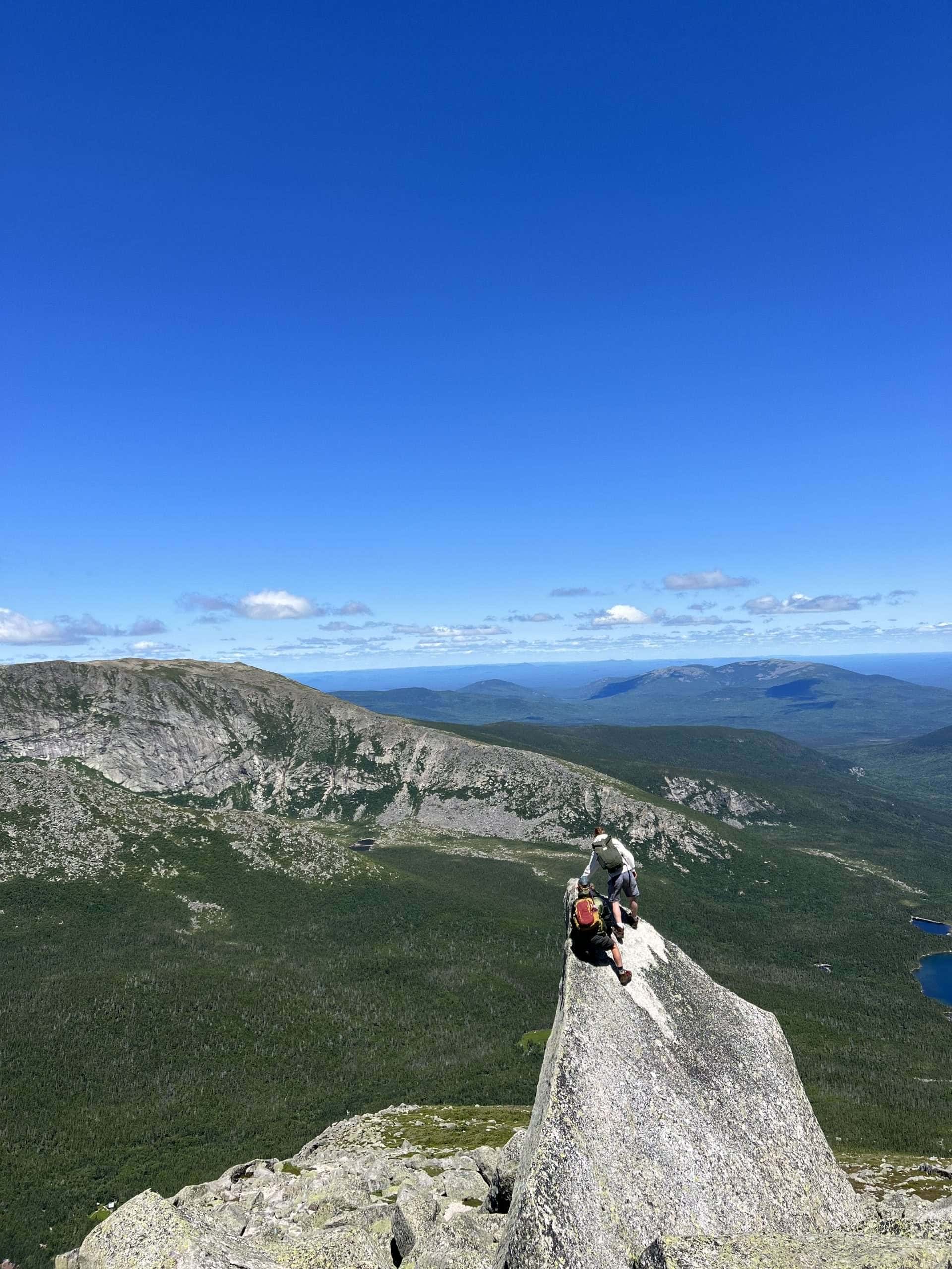 Hiking Mount Katahdin in Baxter State Park