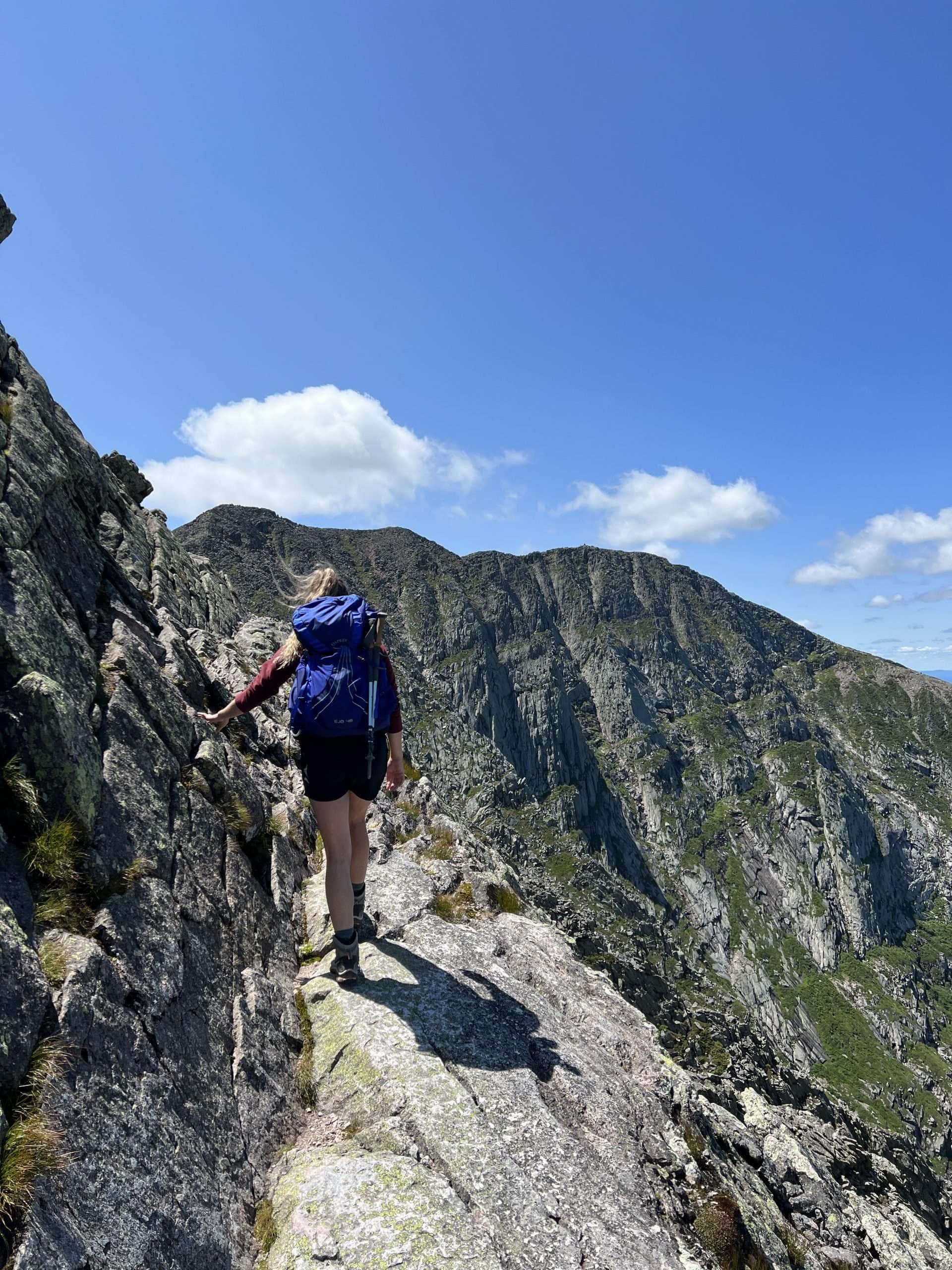 Hiking Mount Katahdin in Baxter State Park