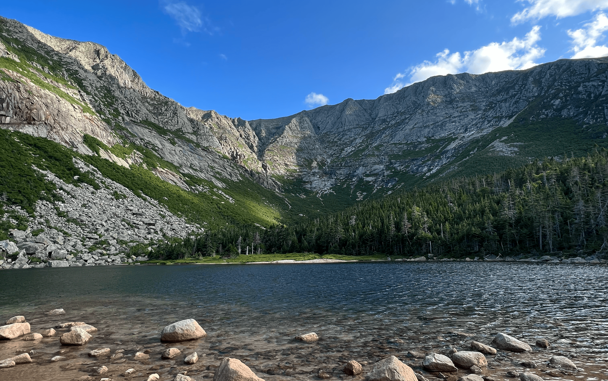 Hiking Mount Katahdin in Baxter State Park