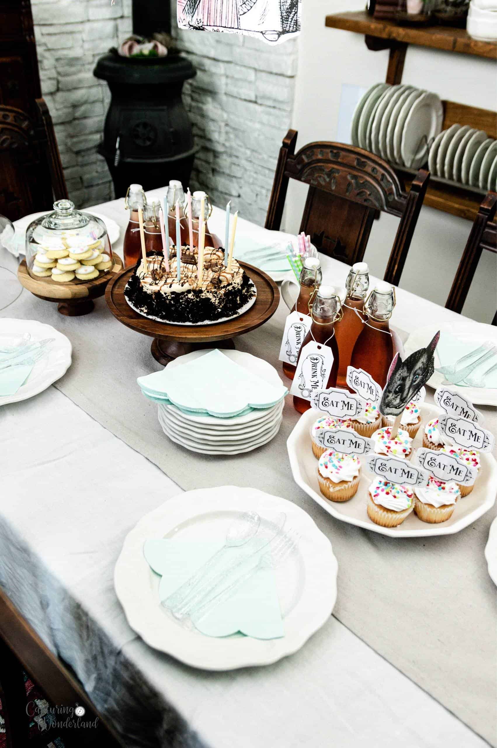 Alice in Wonderland Theme: A Very Merry Unbirthday Party — Capturing ...