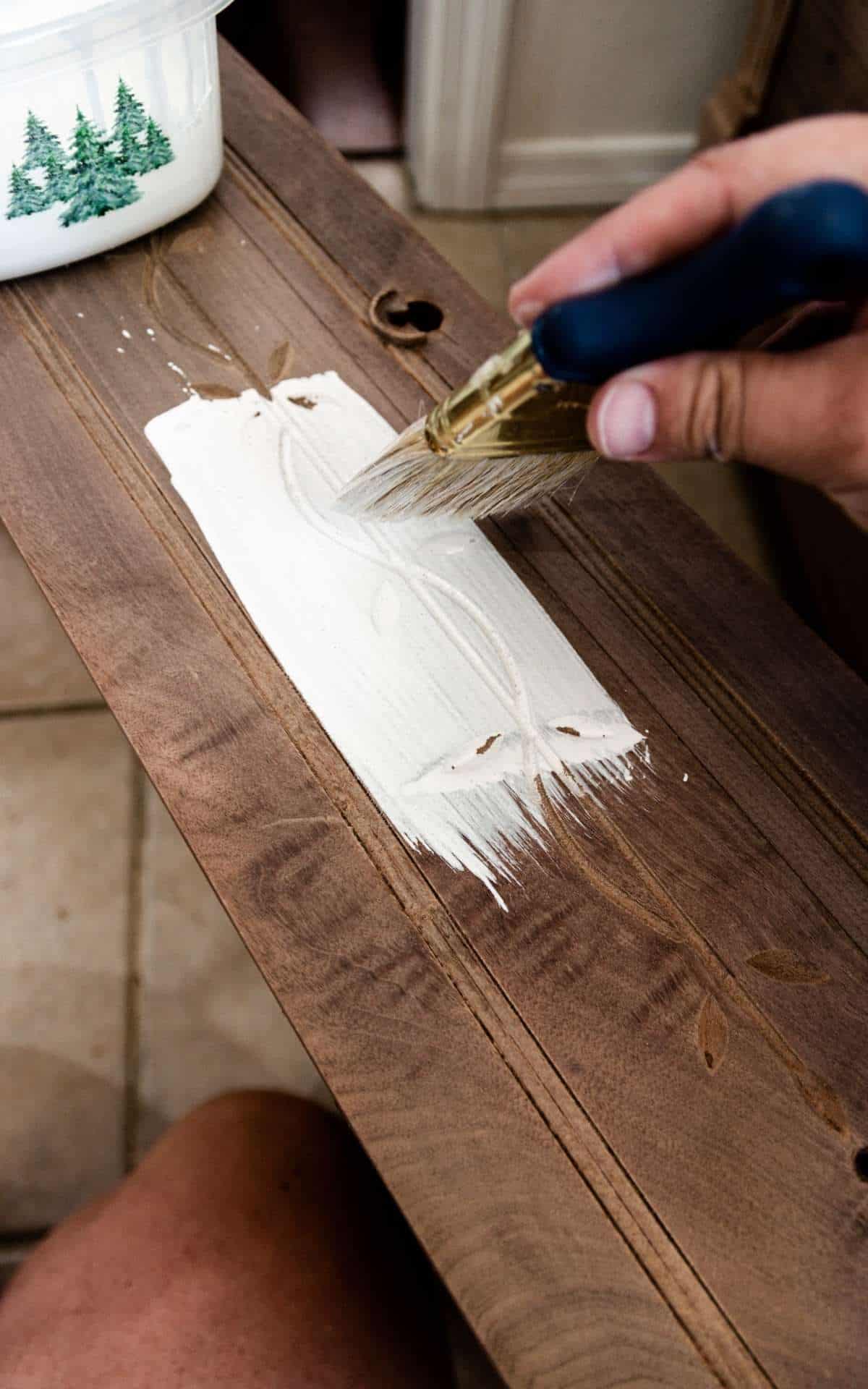 The Best Way to Whitewash Raw Wood — Capturing Wonderland