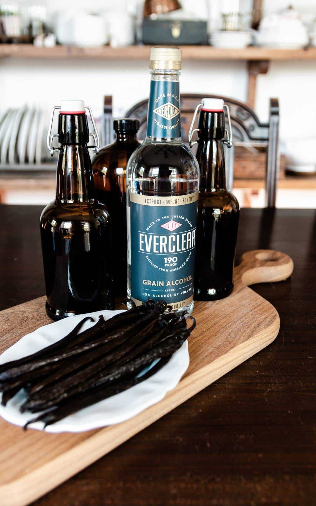 Homemade Vanilla Extract with Everclear — Capturing Wonderland