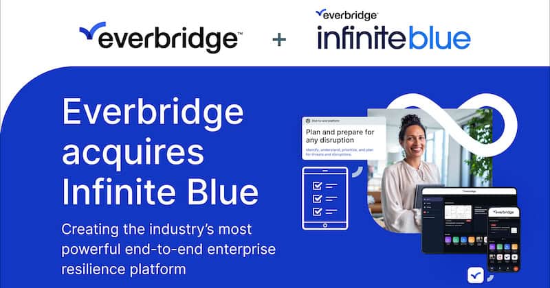 Everbridge, Infinite Blue Join Forces