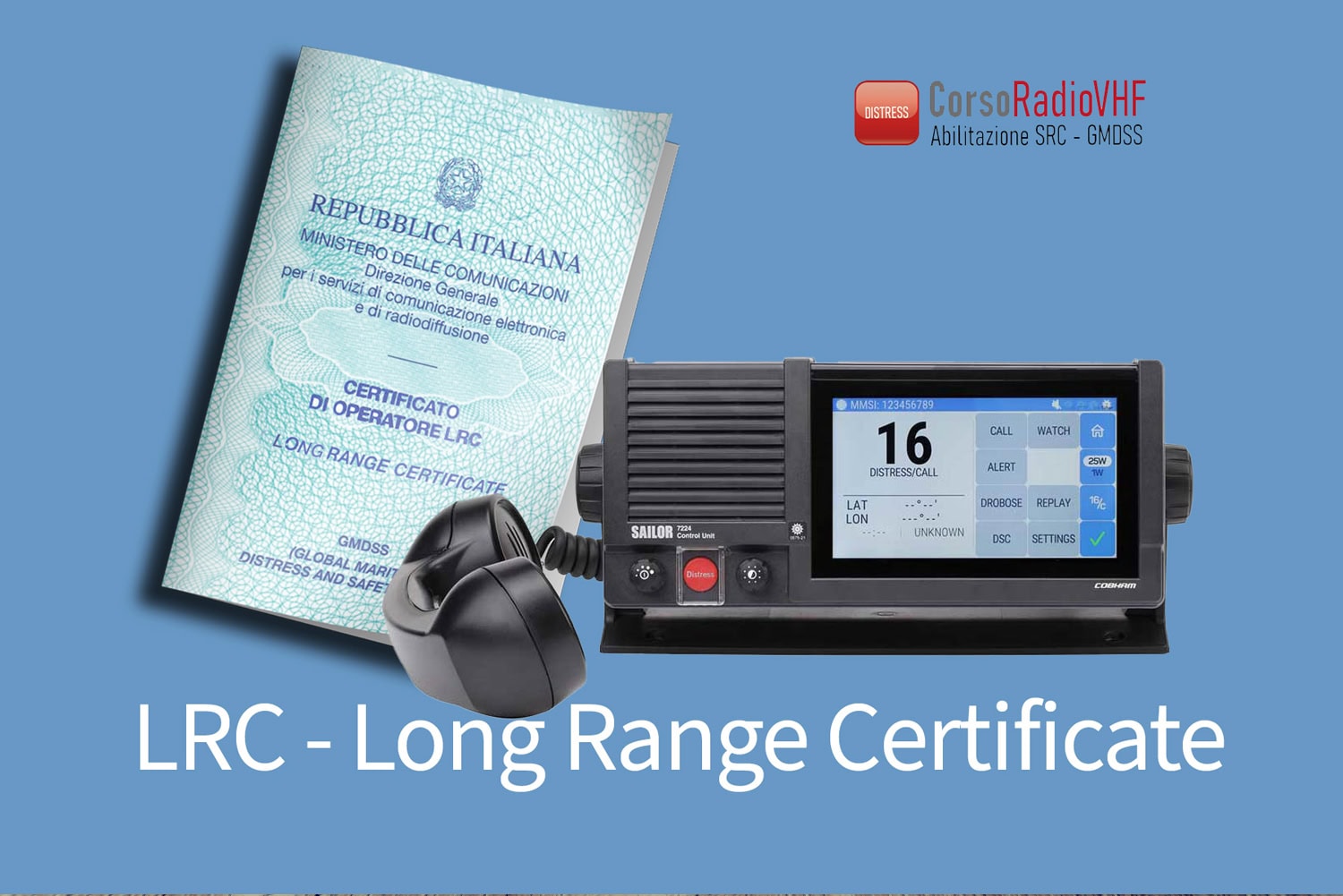 Corso LRC GMDSS Long Range Certificate
