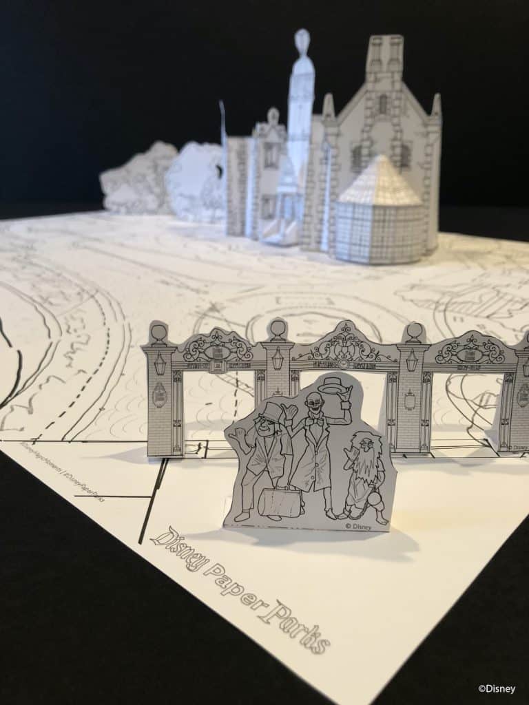 Disney Paper Parks: Happy Haunts Edition Designed by Walt Disney ...