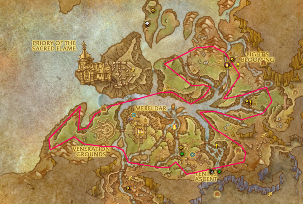 Hallowfall Mining & Herbalism Routes - Premium WoW Gold Guides