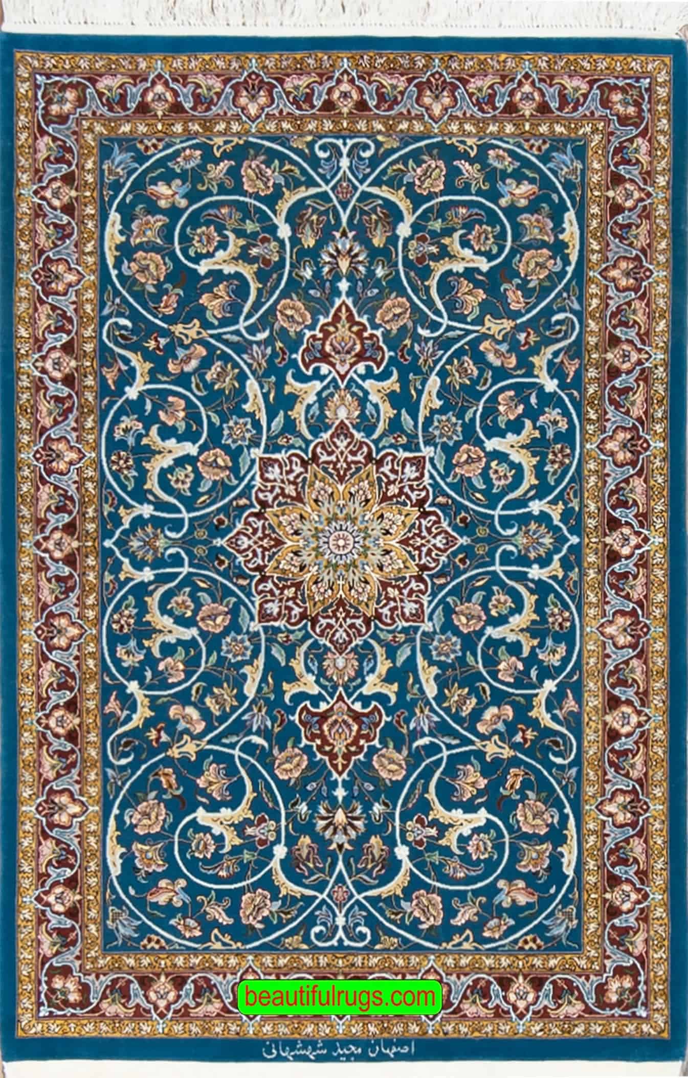 Blue Rug | 3x5 Rug | Persian Rug Store Chicago - Beautiful Rugs