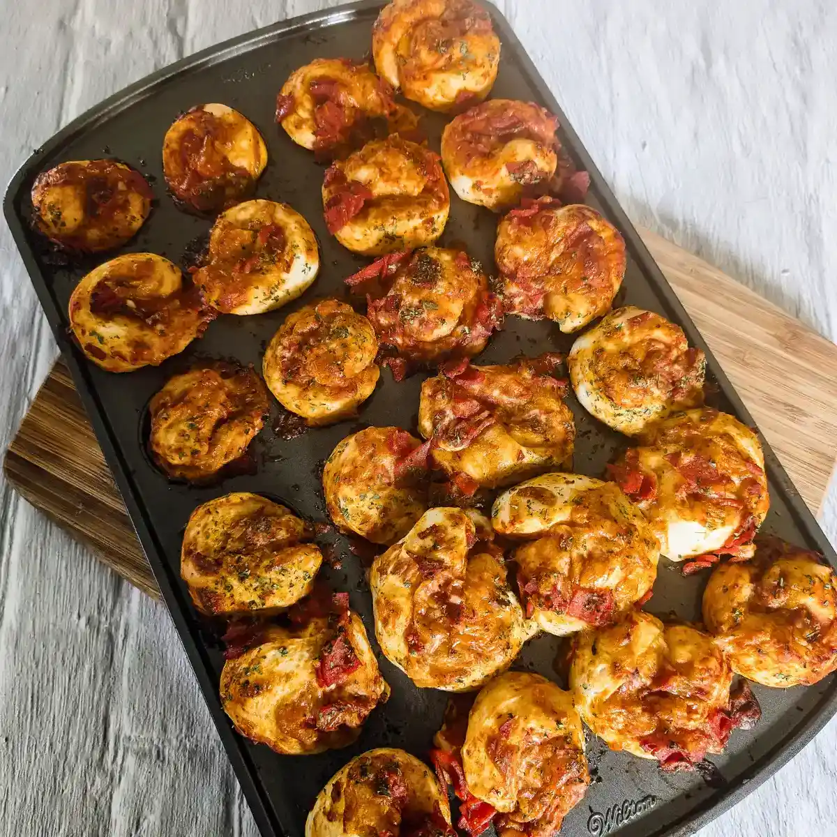 Easy Mini Pizza Muffins Perfect After School Snack - A Cents For Cookery