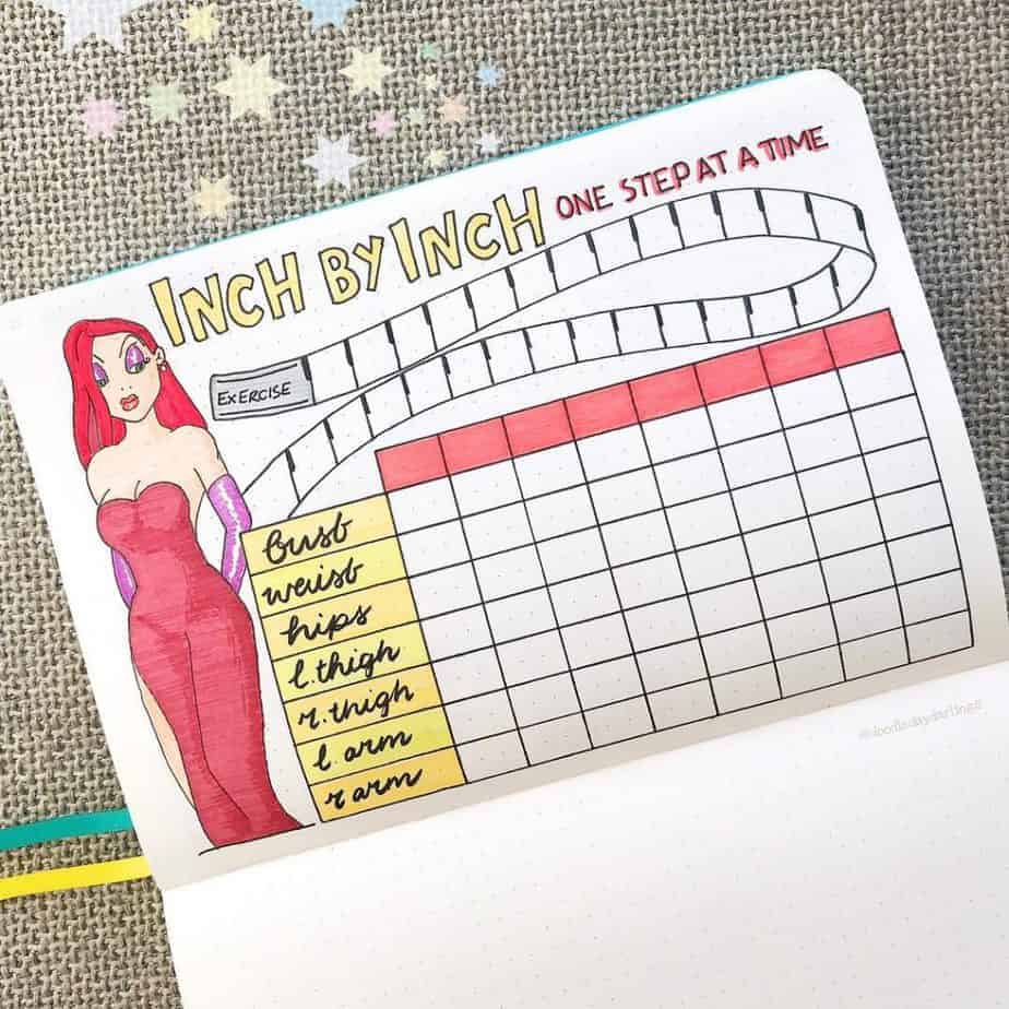51+ Bullet Journal Ideas For Health And Fitness Trackers | Masha Plans