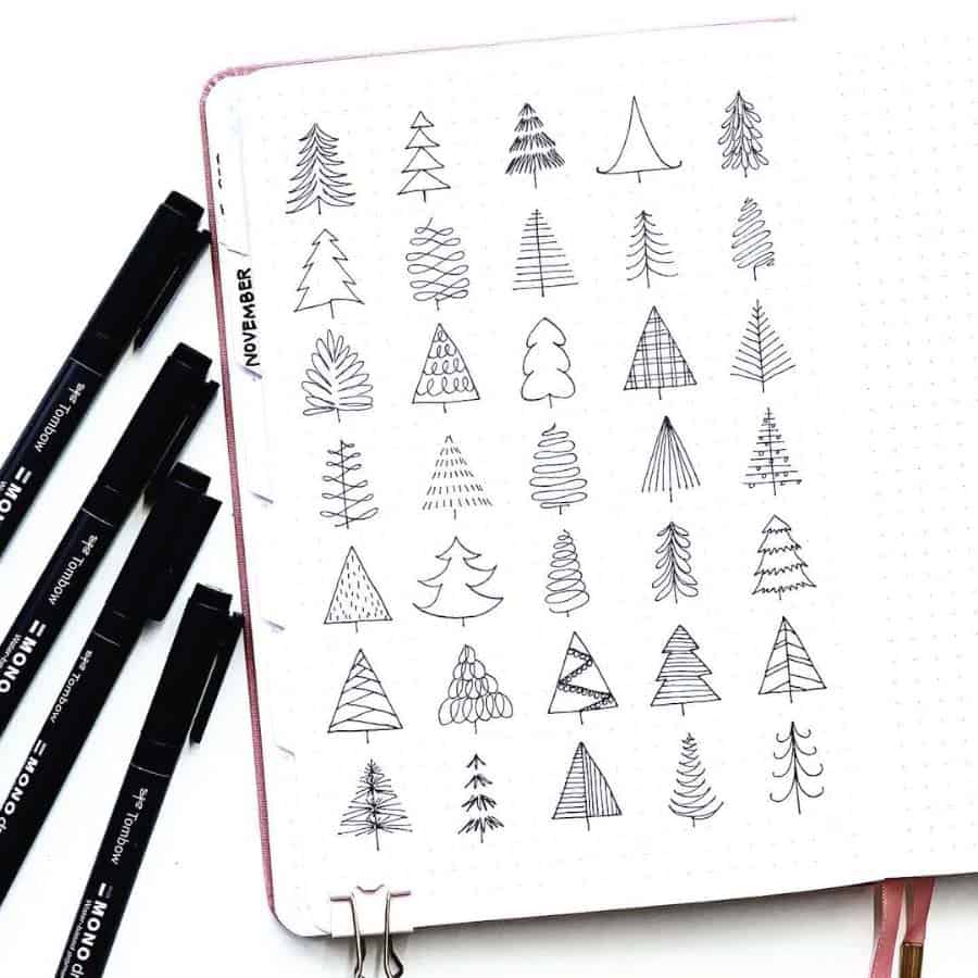 Festive Christmas Doodle Ideas