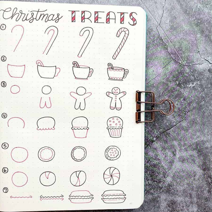 Festive Christmas Doodle Ideas