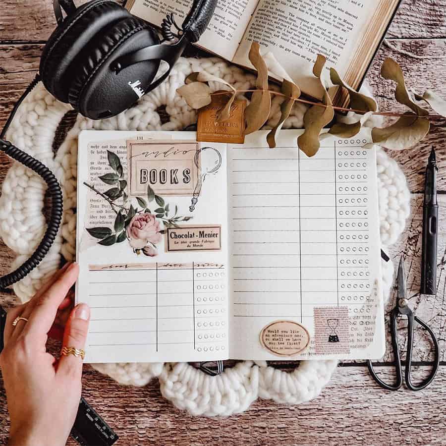 31+ Creative Bullet Journal Book Tracker Pages