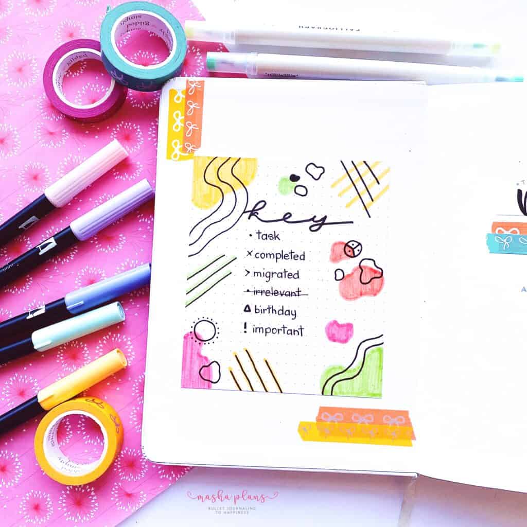11 Bullet Journal Layouts For Beginners | Masha Plans