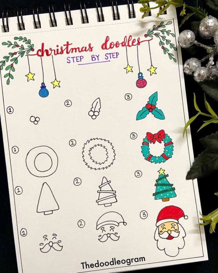 Festive Christmas Doodle Ideas