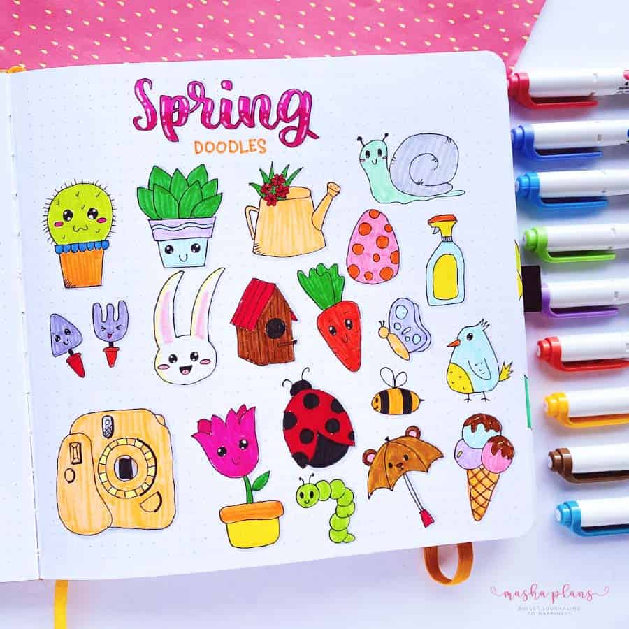 Doodling Prompts To Get You Working On Your Creativity | Masha Plans