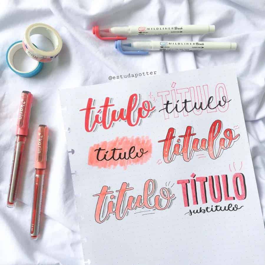 Aesthetic Header And Title Ideas For Your Notes