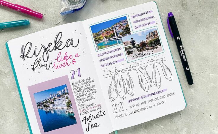 15 Travel Journal Layout Inspirations