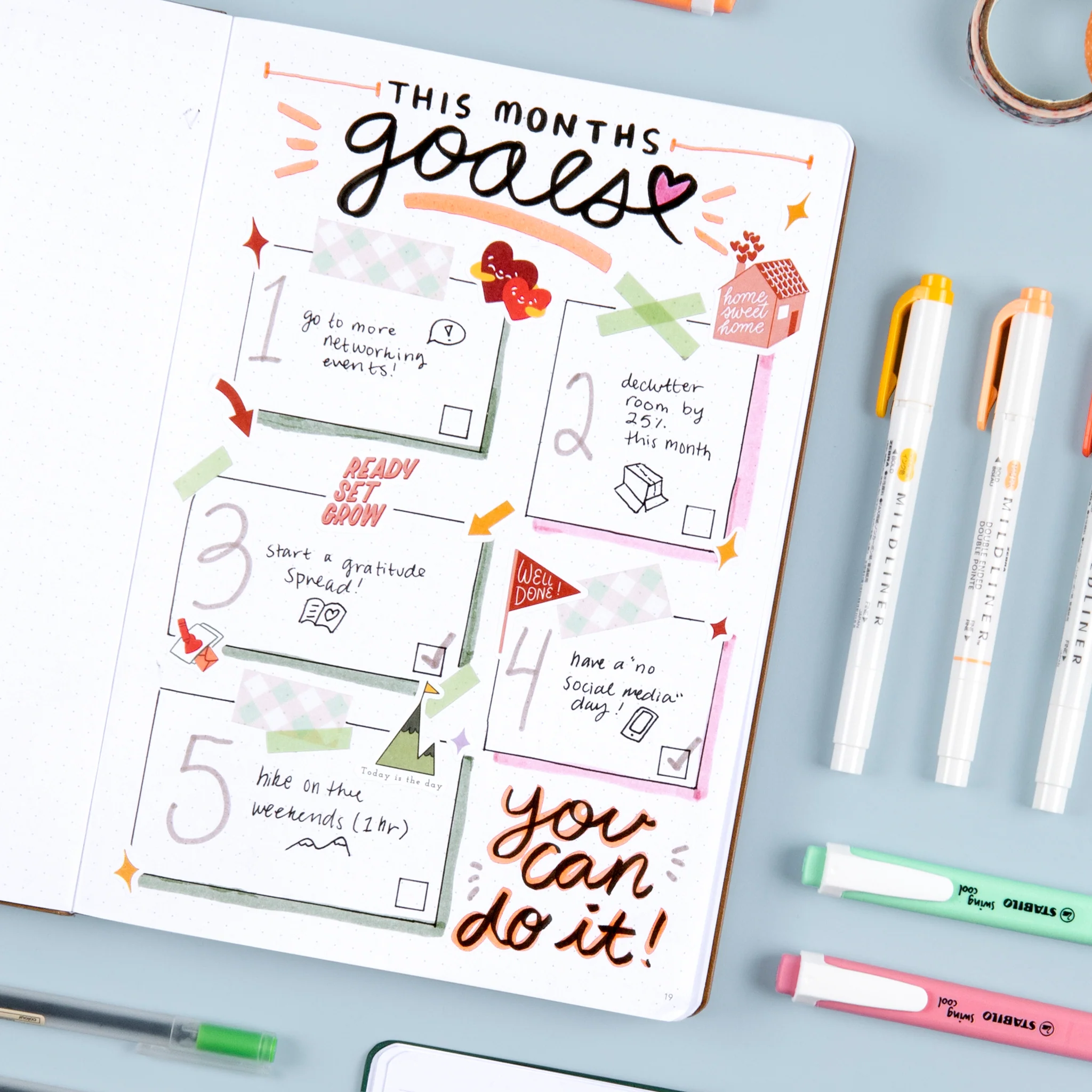 Cute Bullet Journal Ideas For Beginners | Masha Plans