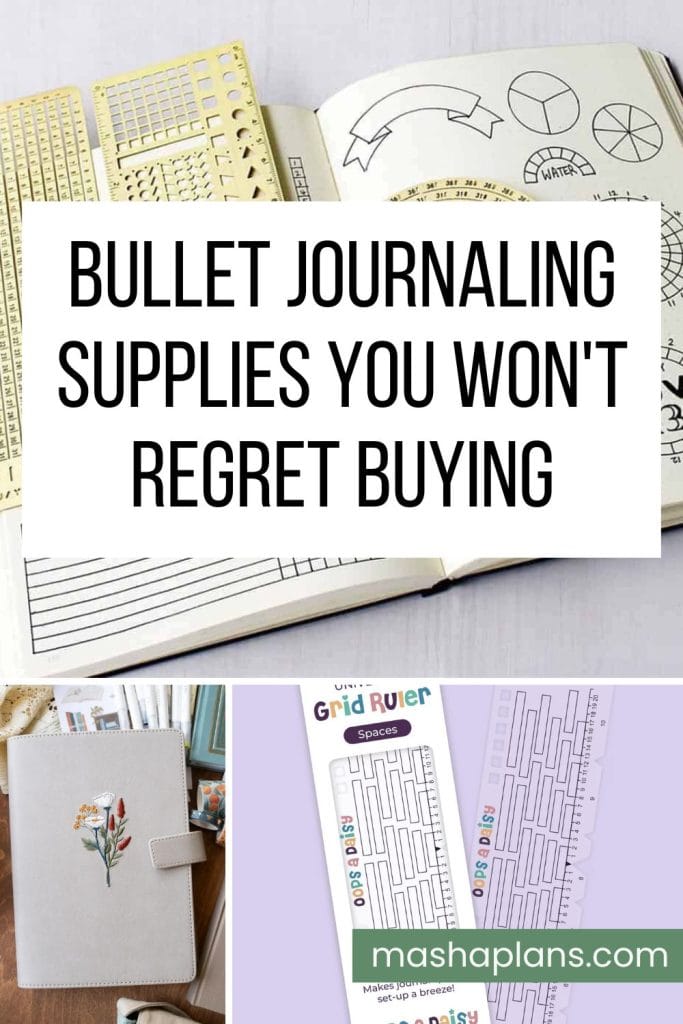 13 Bullet Journaling Supplies You Won't Regret Buying