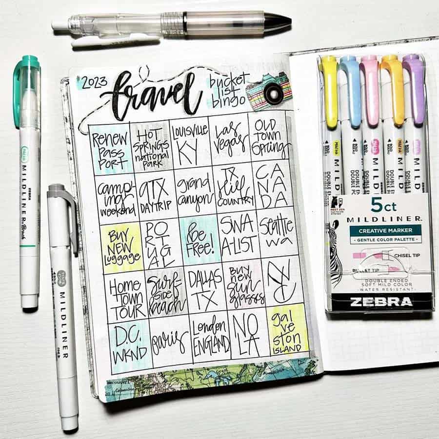 15 Travel Journal Layout Inspirations